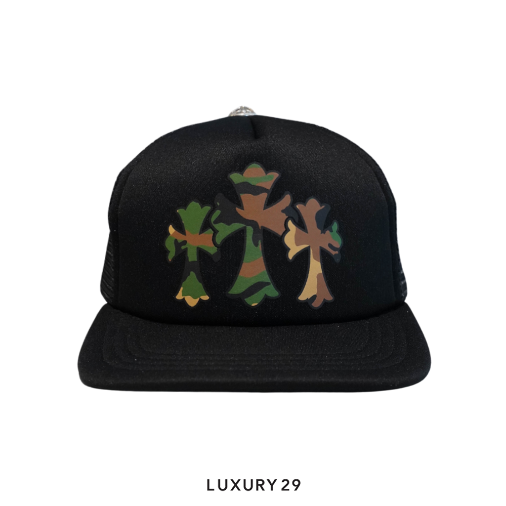 CHROME HEARTS CEMETERY TRUCKER HAT